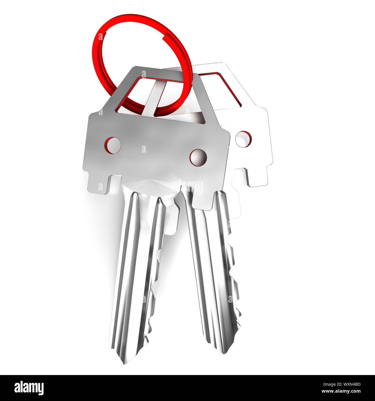 Keys Show Auto Car Locking And Unlocking Stock Photo - Alamy