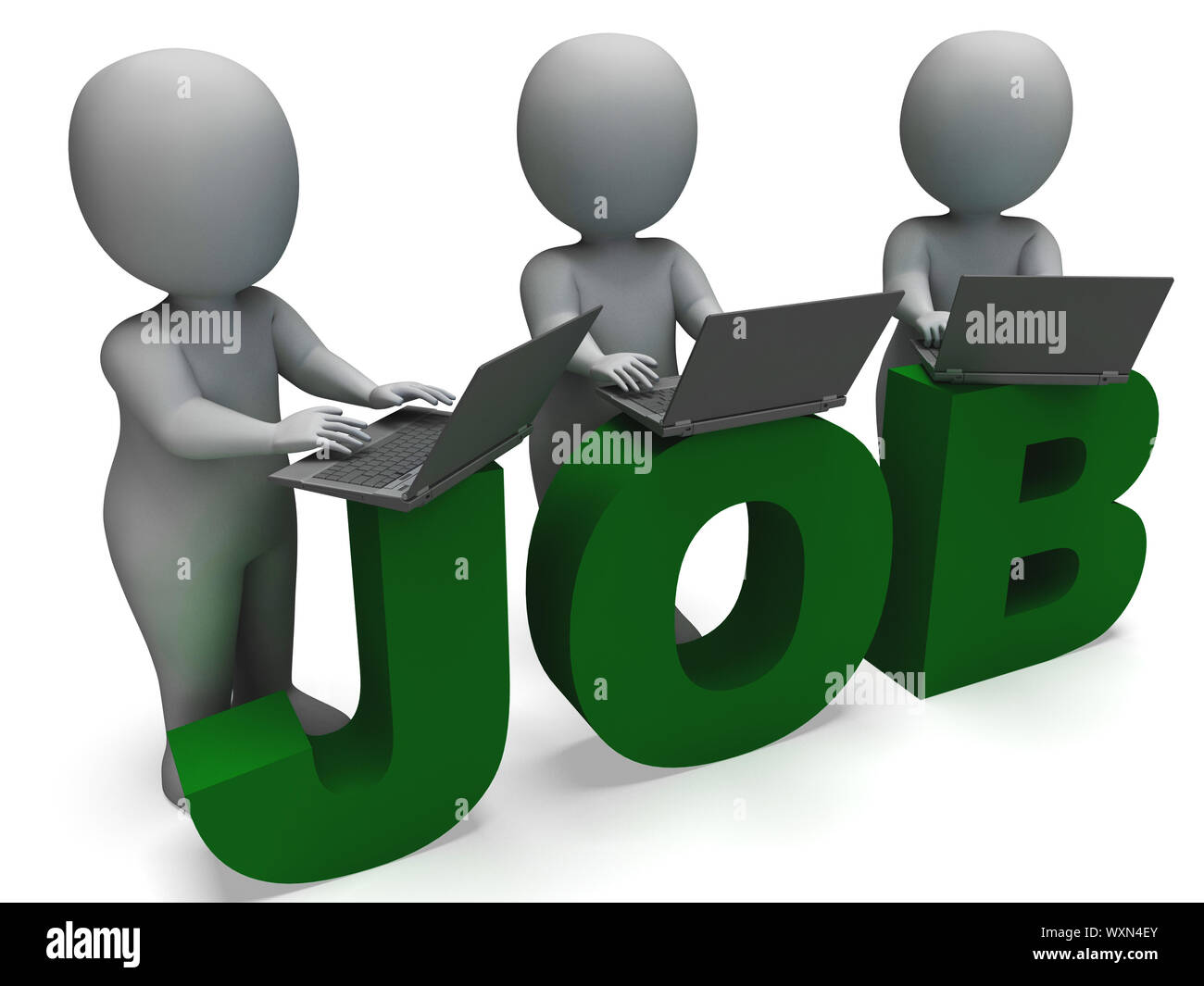 Unemployment line job Cut Out Stock Images & Pictures - Alamy