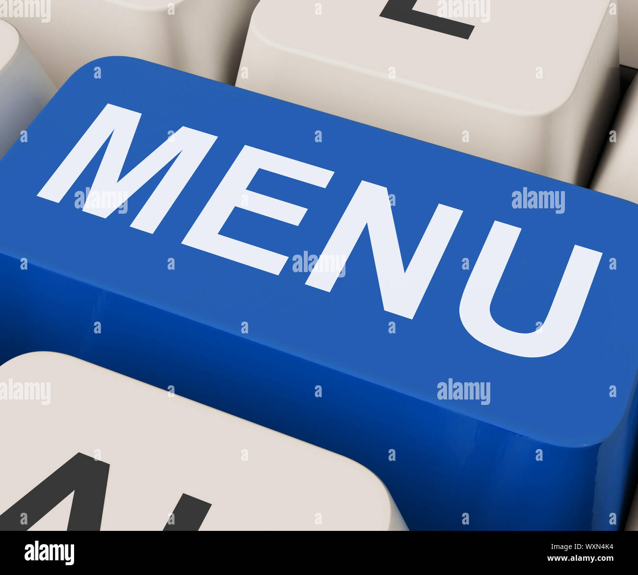 Showing Menus High Resolution Stock Photography and Images - Alamy