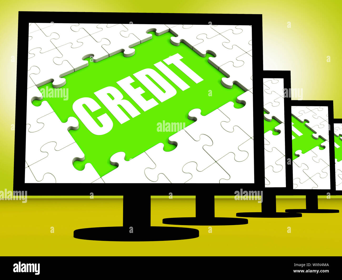 Credit screen showing cashless hi-res stock photography and images - Alamy