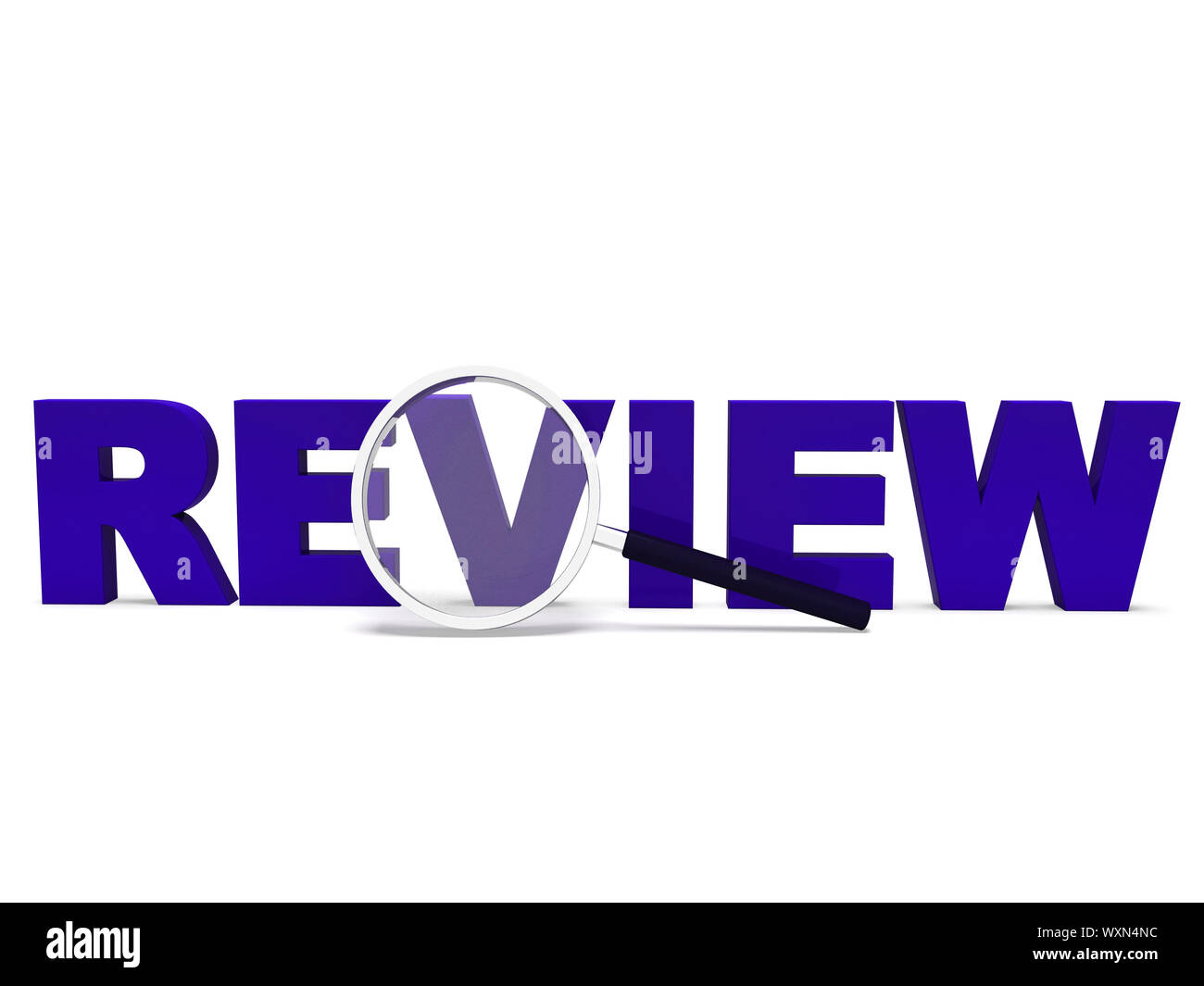 Review Word Showing Reviewing Evaluating Evaluate And Reviews Stock ...