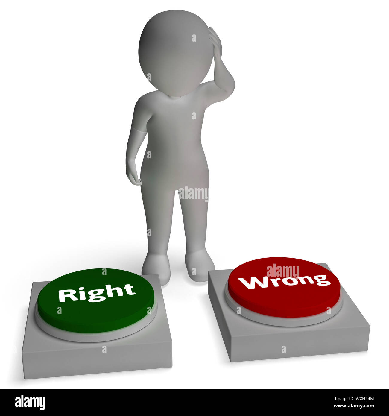 Right Wrong Buttons Showing Correct Or Incorrect Stock Photo - Alamy Right Wrong Buttons Showing Correct Or Incorrect Stock Photo - Alamy