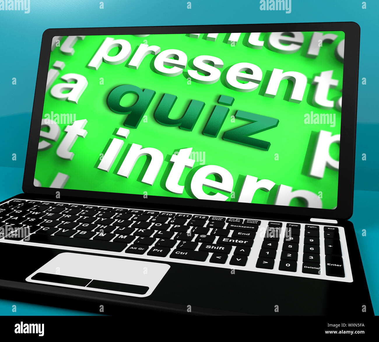 Quiz computer meaning test quizzes hi-res stock photography and images ...
