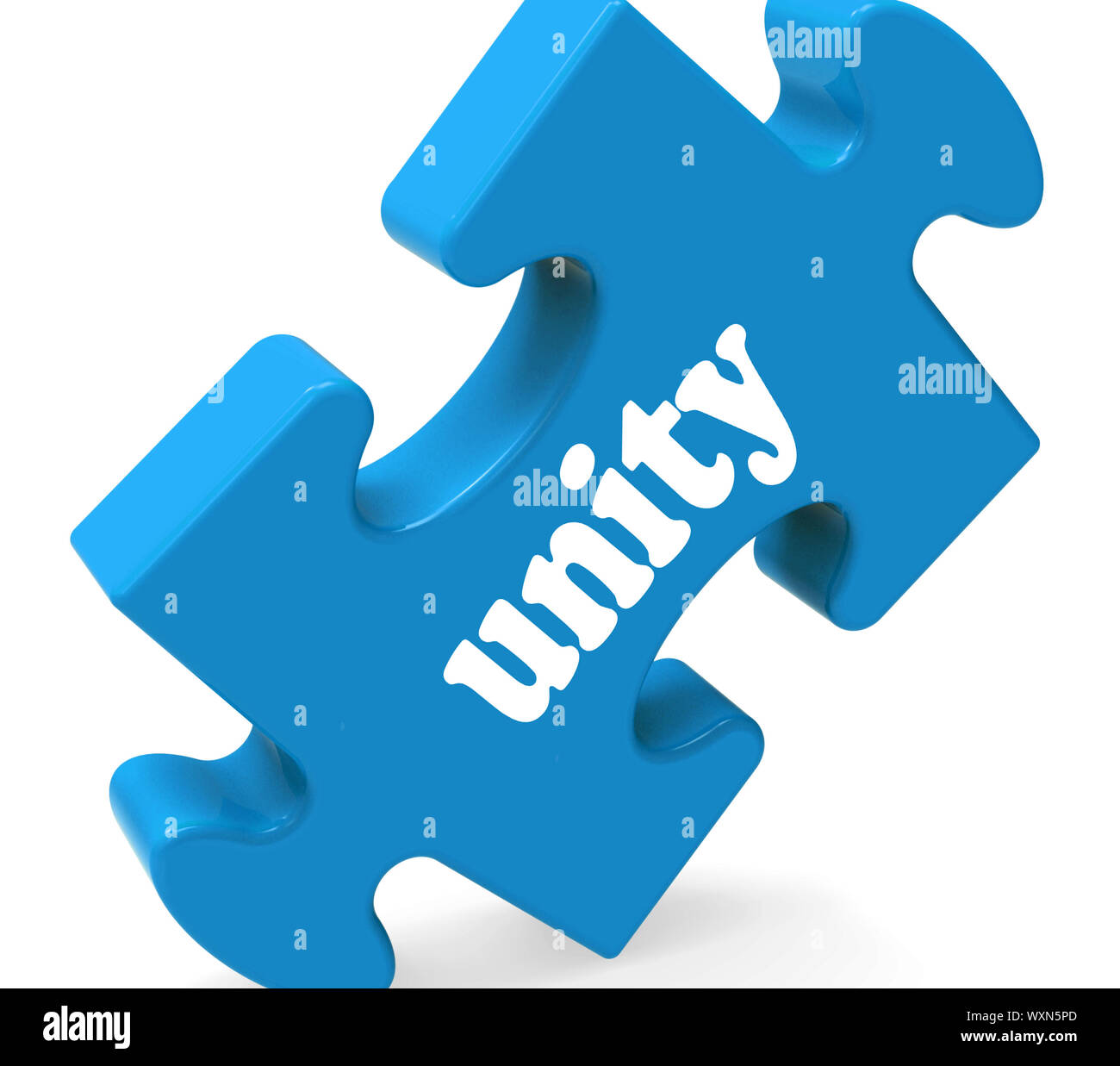 Unity Showing Partner Team Teamwork Or Collaboration Stock Photo - Alamy
