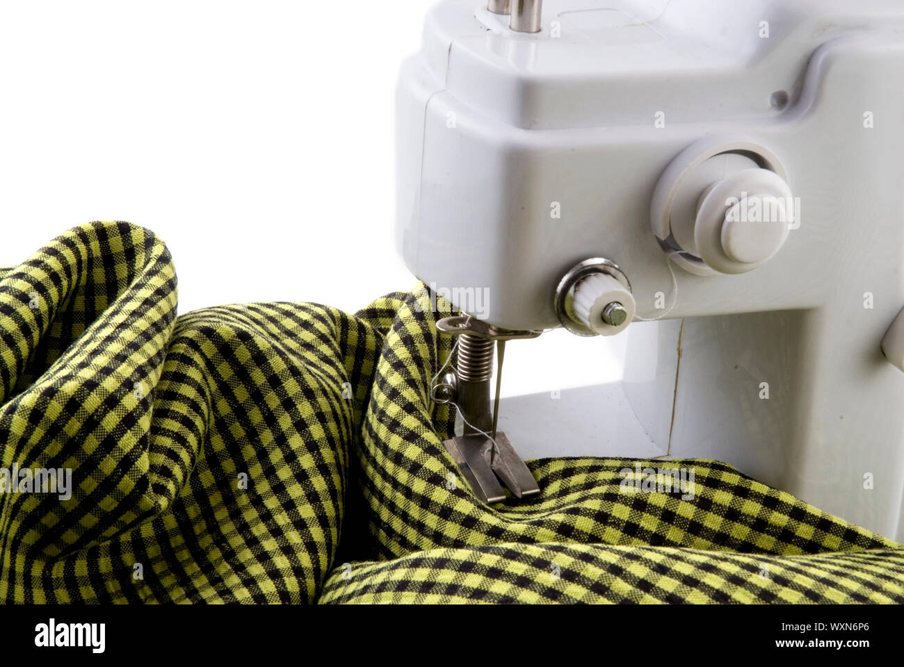 sewing-machine at work Stock Photo - Alamy
