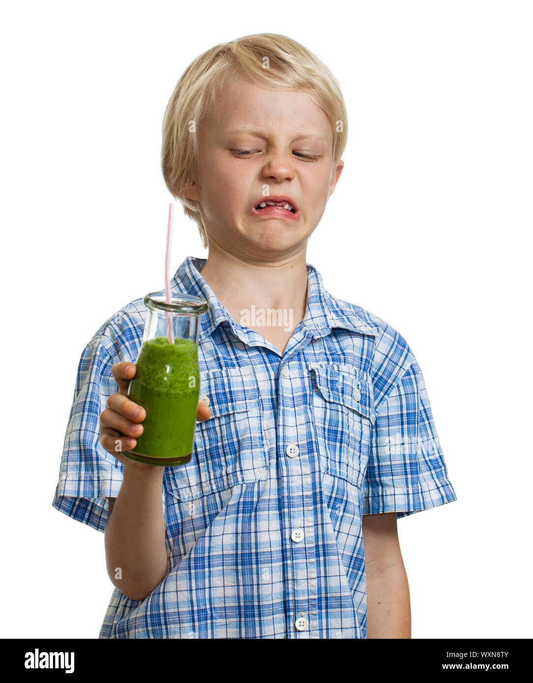 Disgusted Face Child