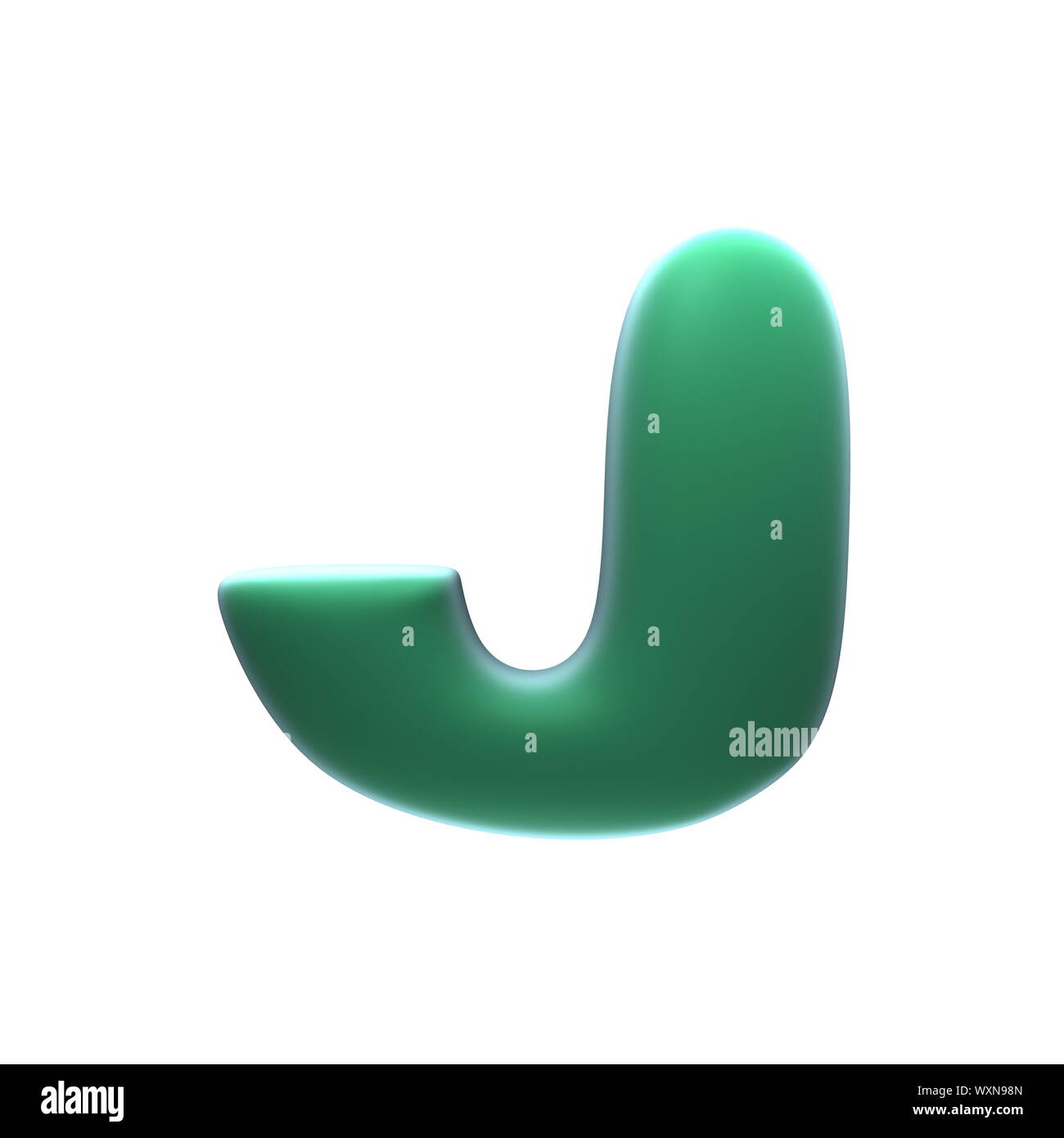isolated green clay figure Stock Photo - Alamy