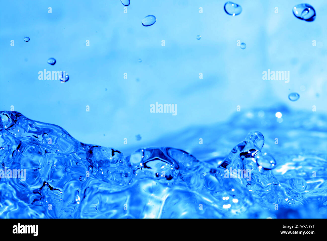 water splash macro close up Stock Photo - Alamy