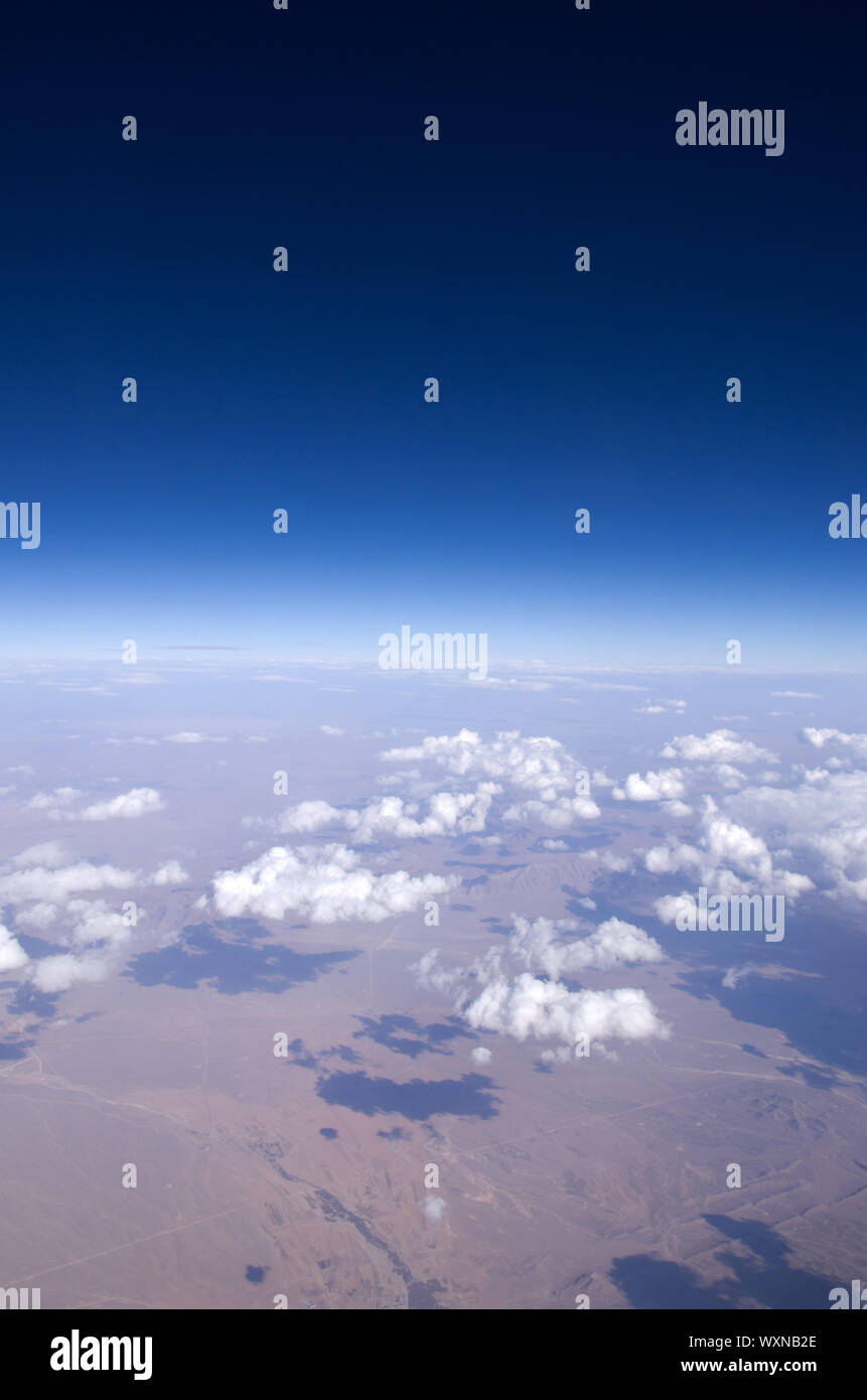 Aerial sky and clouds background Stock Photo - Alamy
