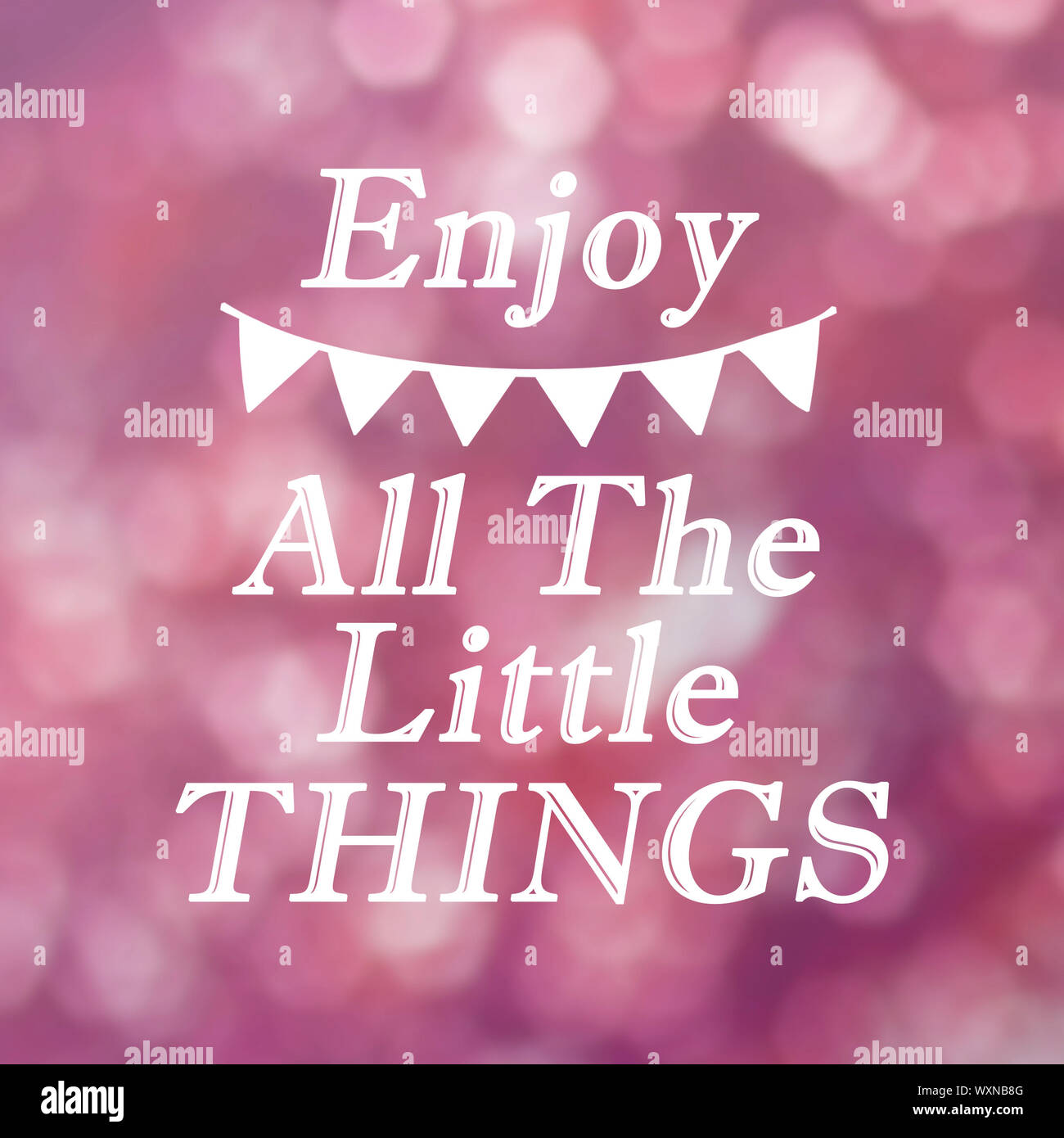 Inspirational quotes on bokeh light background Stock Photo - Alamy