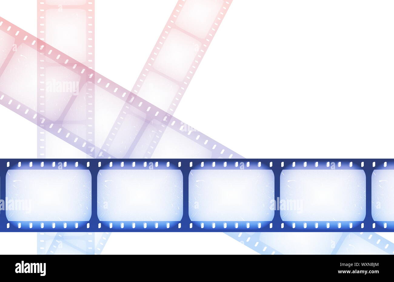 TV Channel Movie Guide on Abstract Background Stock Photo - Alamy