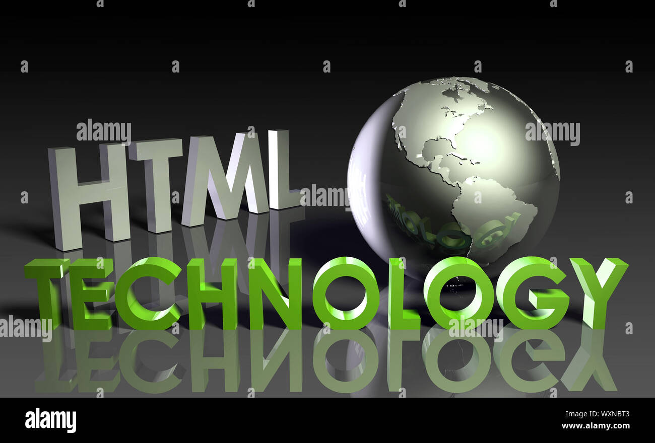 HTML Technology Internet Abstract as a Concept Stock Photo - Alamy