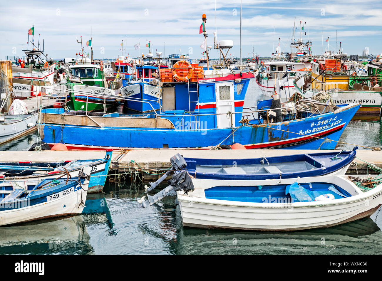 Fishing boat colours hi-res stock photography and images - Alamy