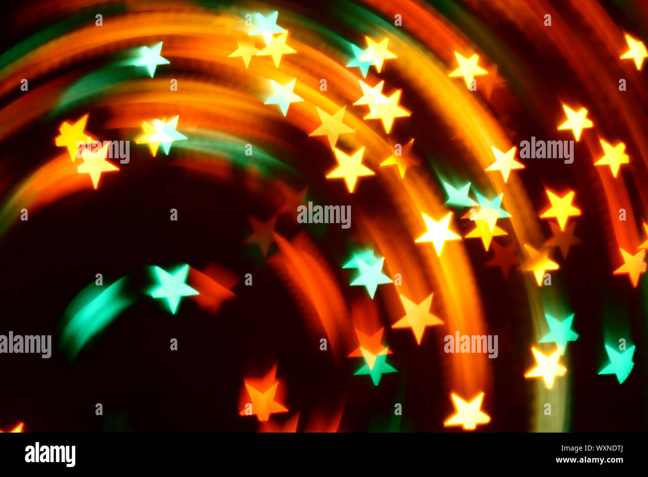 abstract disco colored stars motion background Stock Photo - Alamy