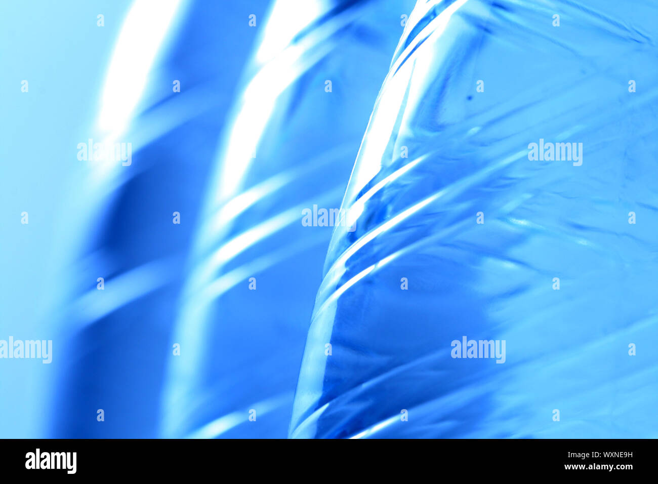 clear cold blue water in bottle Stock Photo - Alamy