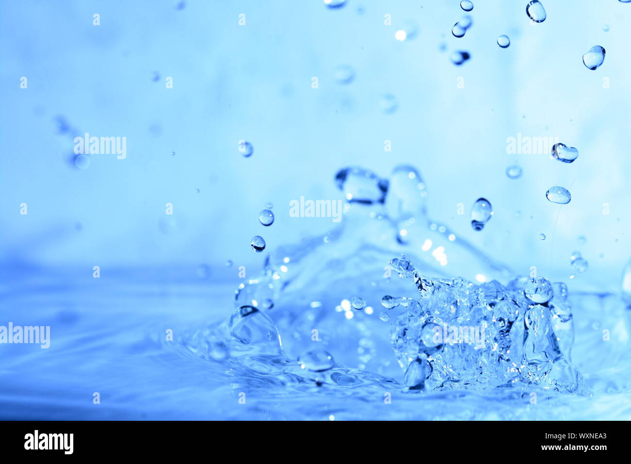water splash macro close up Stock Photo - Alamy