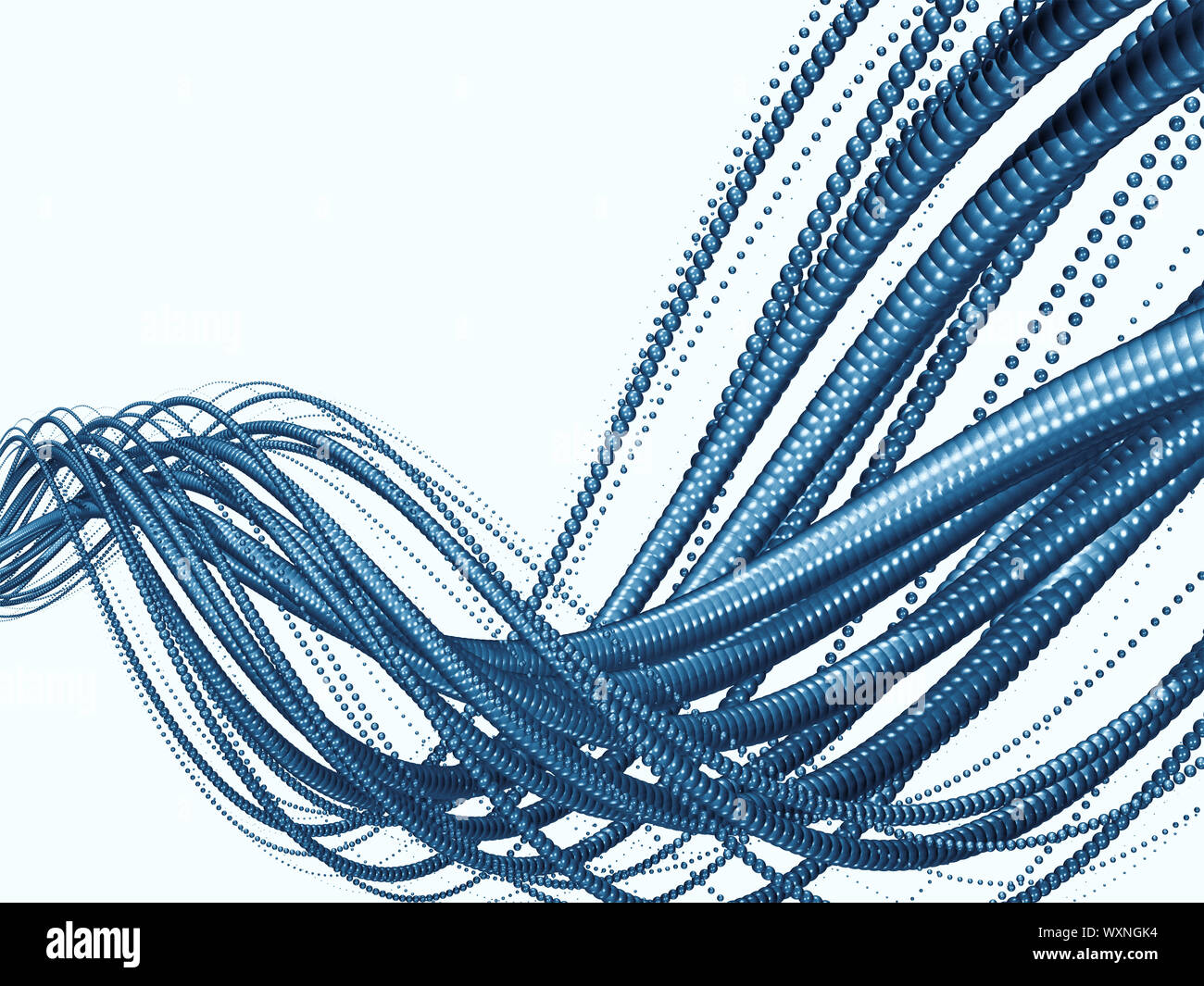 Pure Geometry series. Background of blue spiral elements for your ...