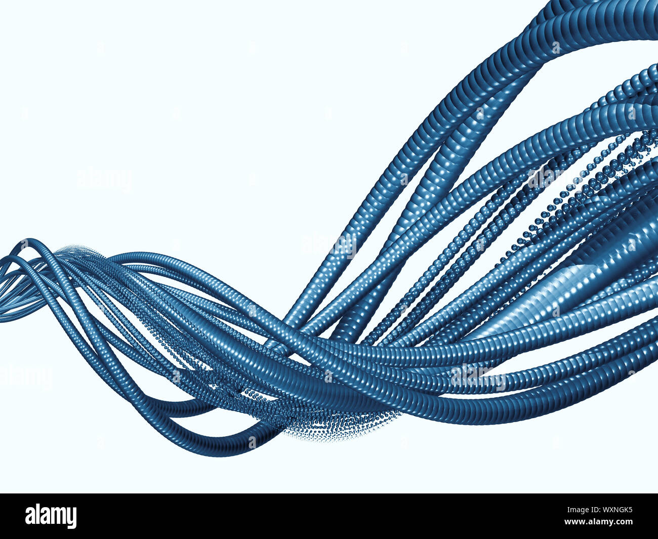 Pure Geometry series. Background of blue spiral elements for your ...