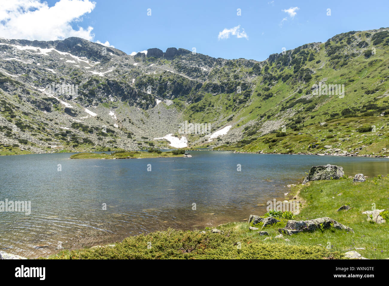 Summer view of The Fish Lakes (Ribni Ezera), Rila mountain, Bulgaria Stock Photo - Alamy