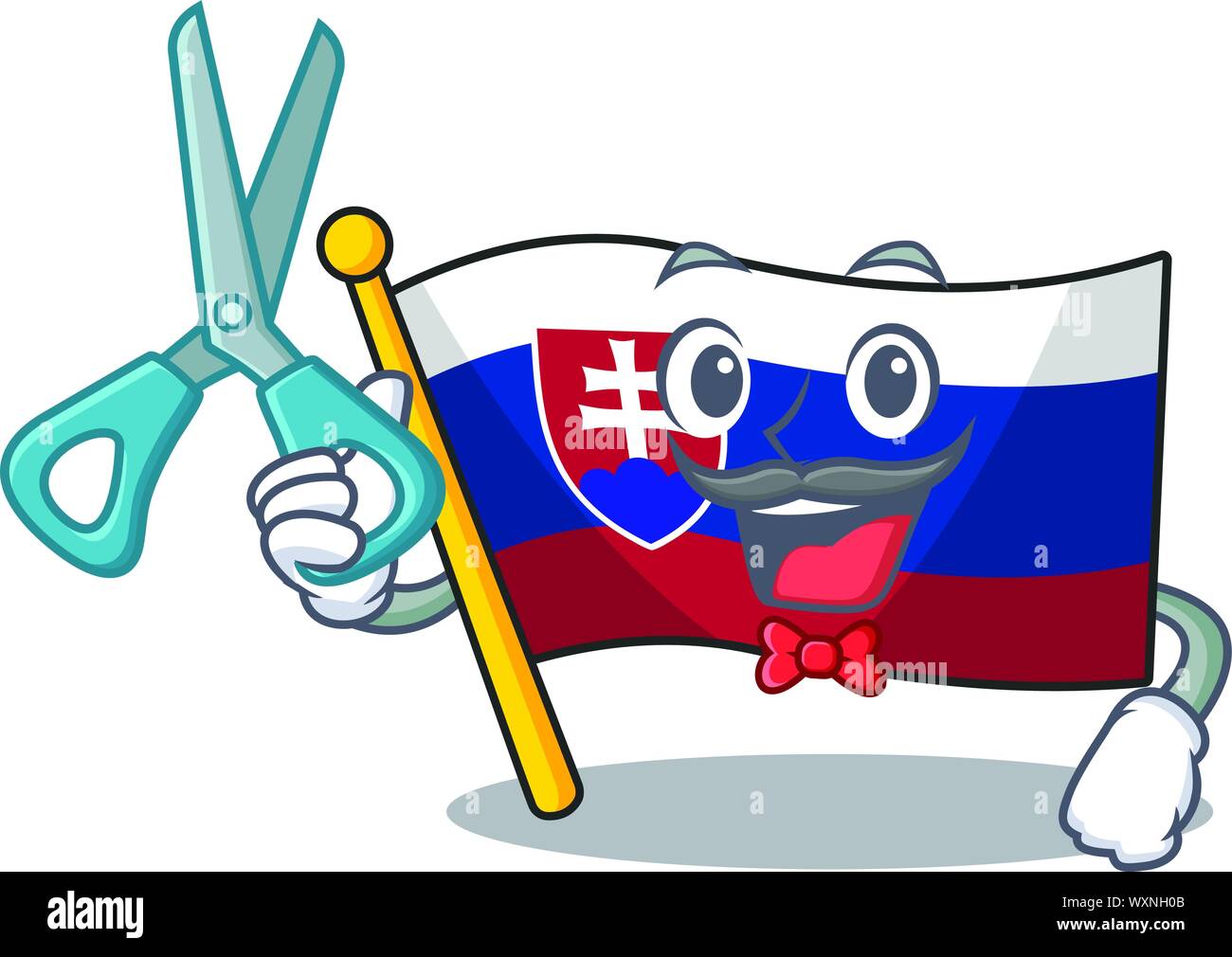 Barber shop scene Stock Vector Images - Alamy