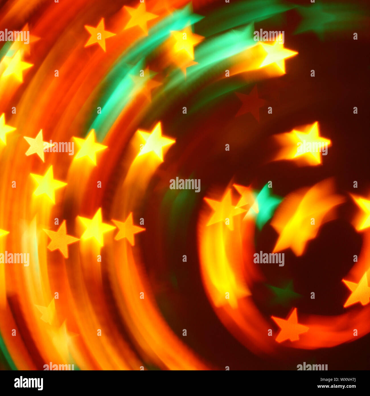 abstract disco colored stars motion background Stock Photo - Alamy