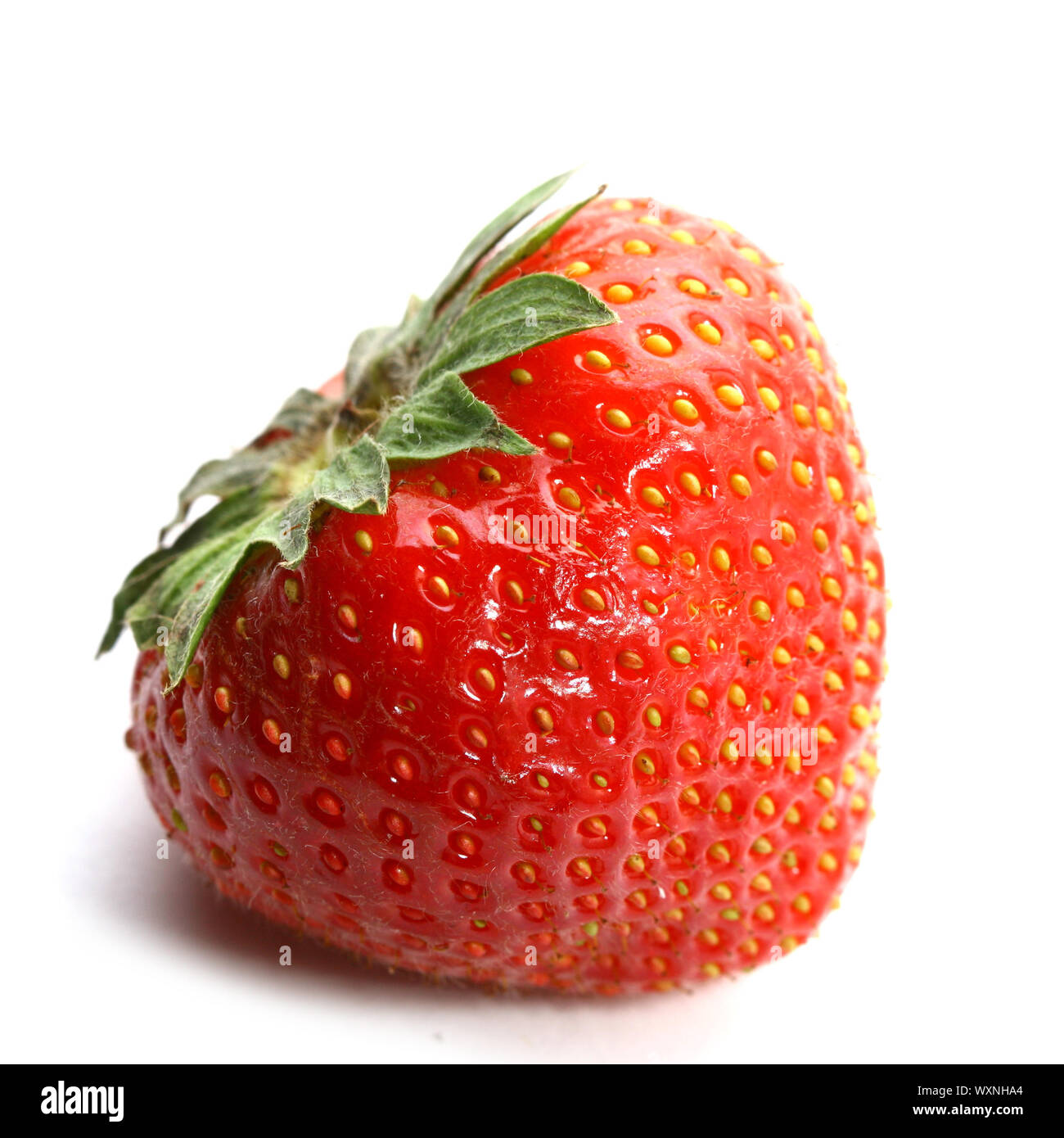 strawberry isolated on white background Stock Photo - Alamy