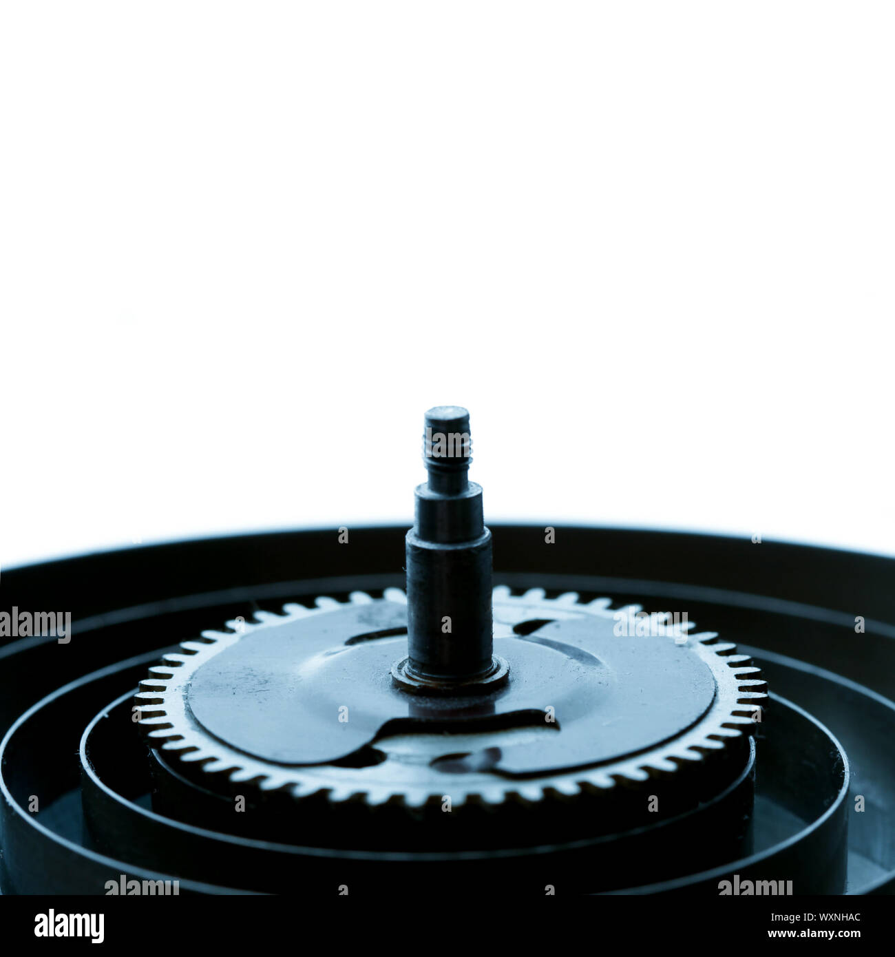 mechanical clock gear macro close up Stock Photo - Alamy