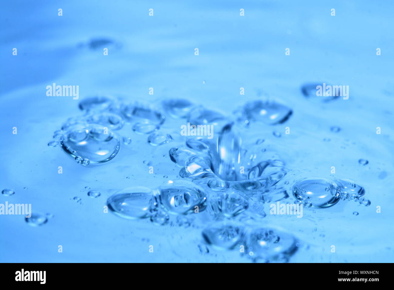 water splash macro close up Stock Photo - Alamy