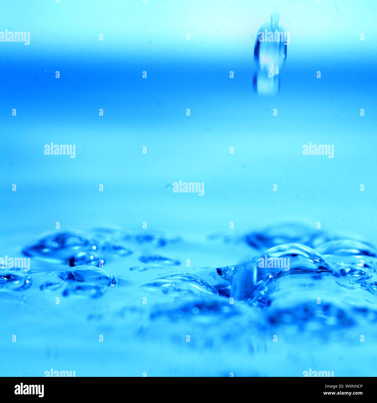water splash macro close up Stock Photo - Alamy
