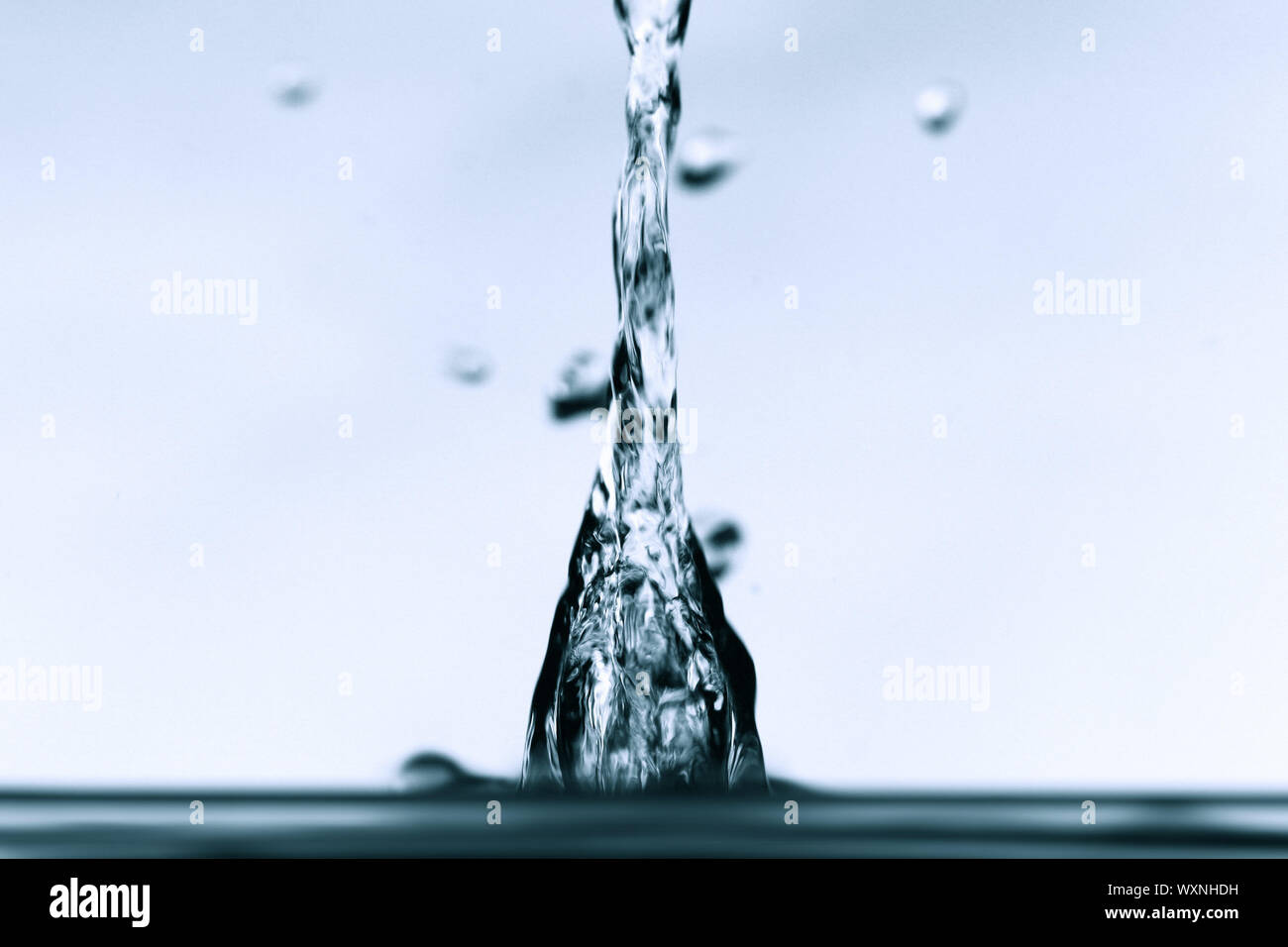 water splash close-up aqua backgrounds Stock Photo - Alamy