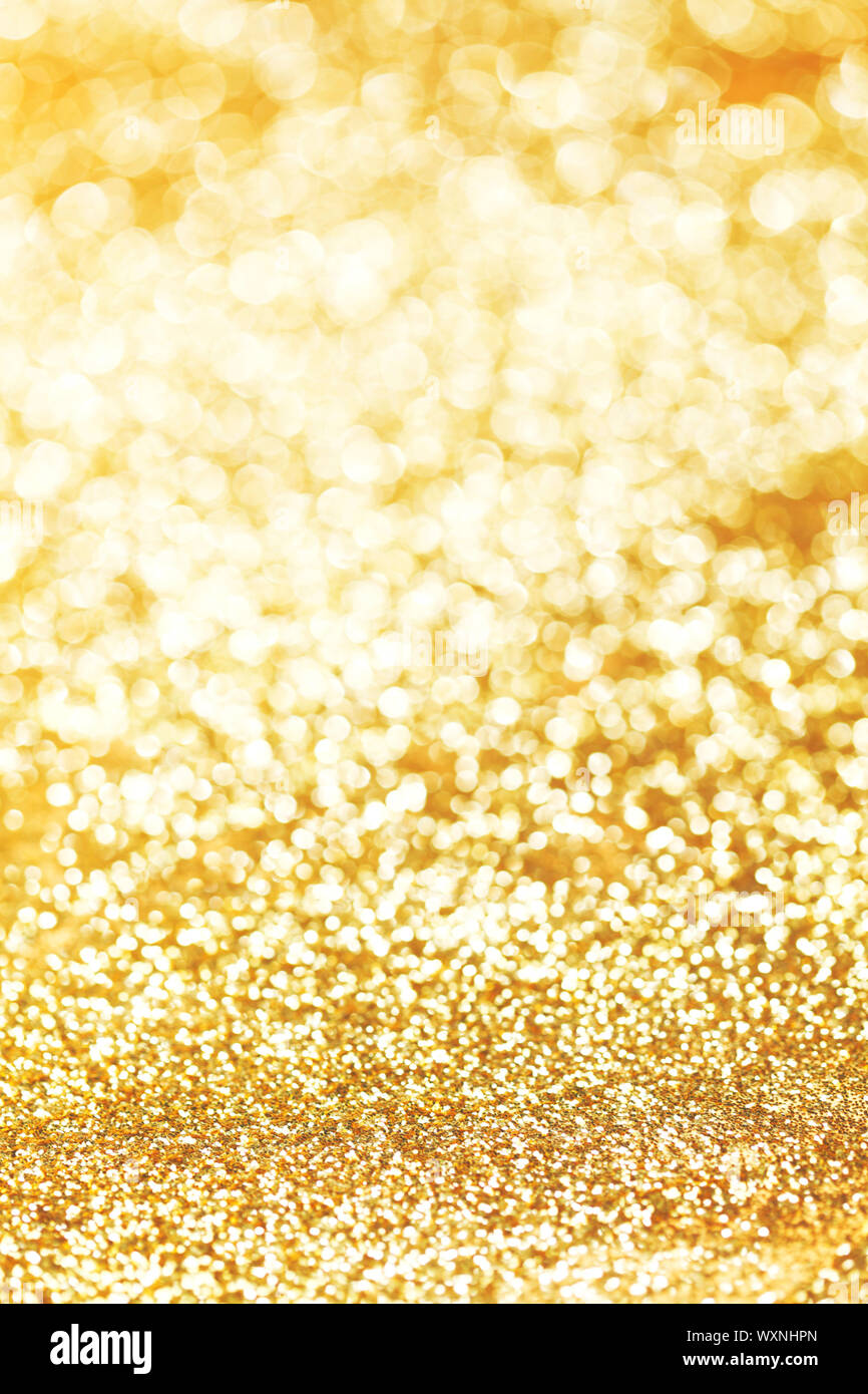 Golden Christmas bright glittering texture background Stock Photo - Alamy