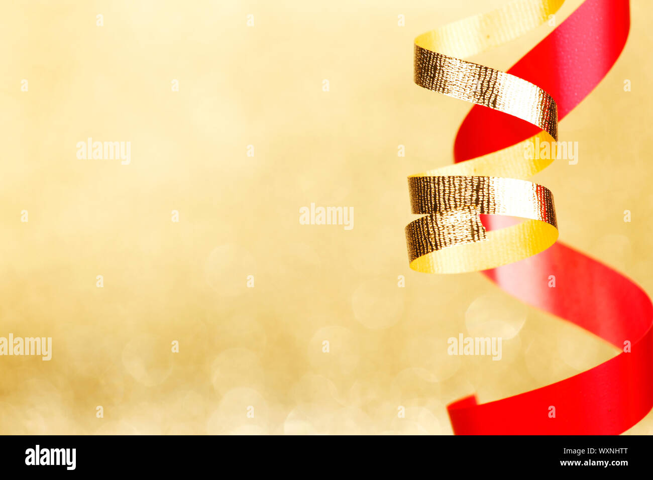 double gold stroke luxury red banner Stock Photo - Alamy