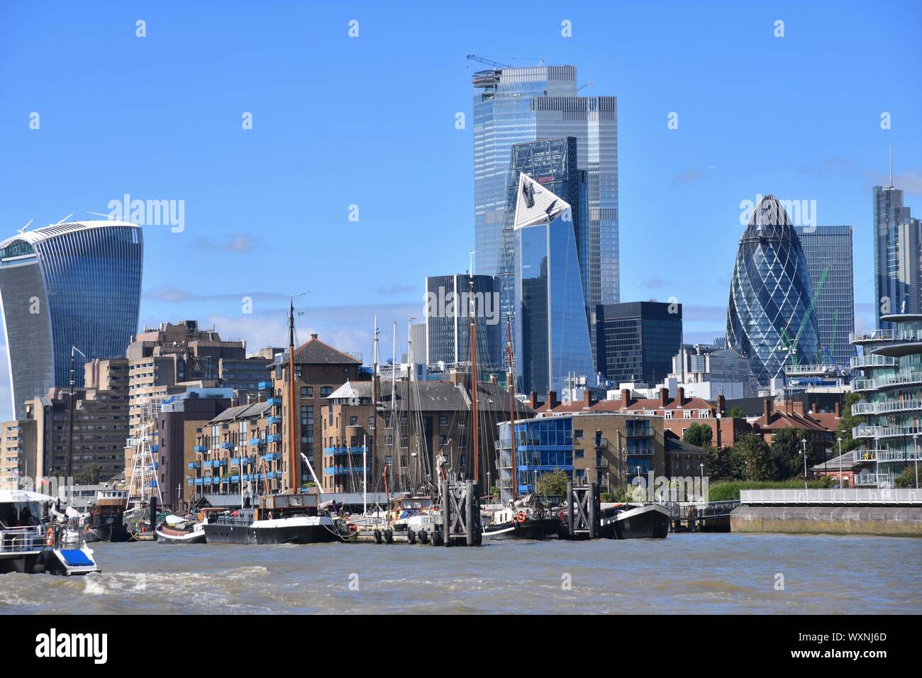 Modern Architecture, city of london, UK Stock Photo - Alamy