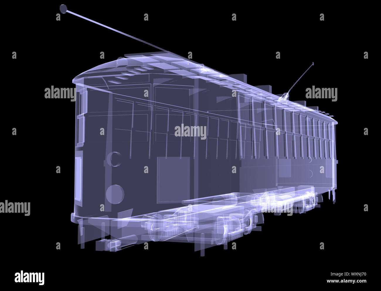 X ray streetcar hi-res stock photography and images - Alamy