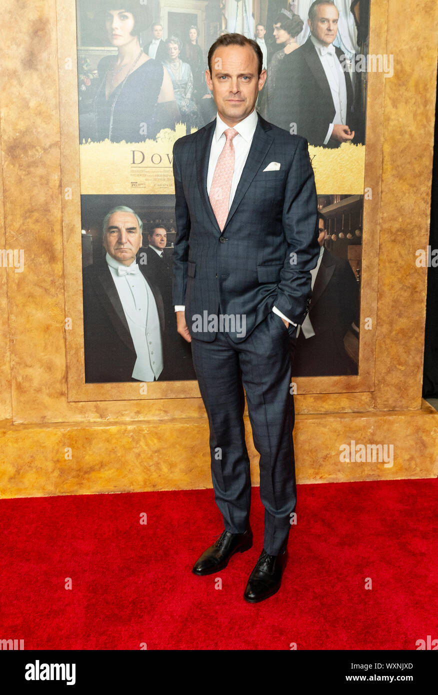 Harry Hadden-Paton attends the "Downton Abbey" New York premiere at ...