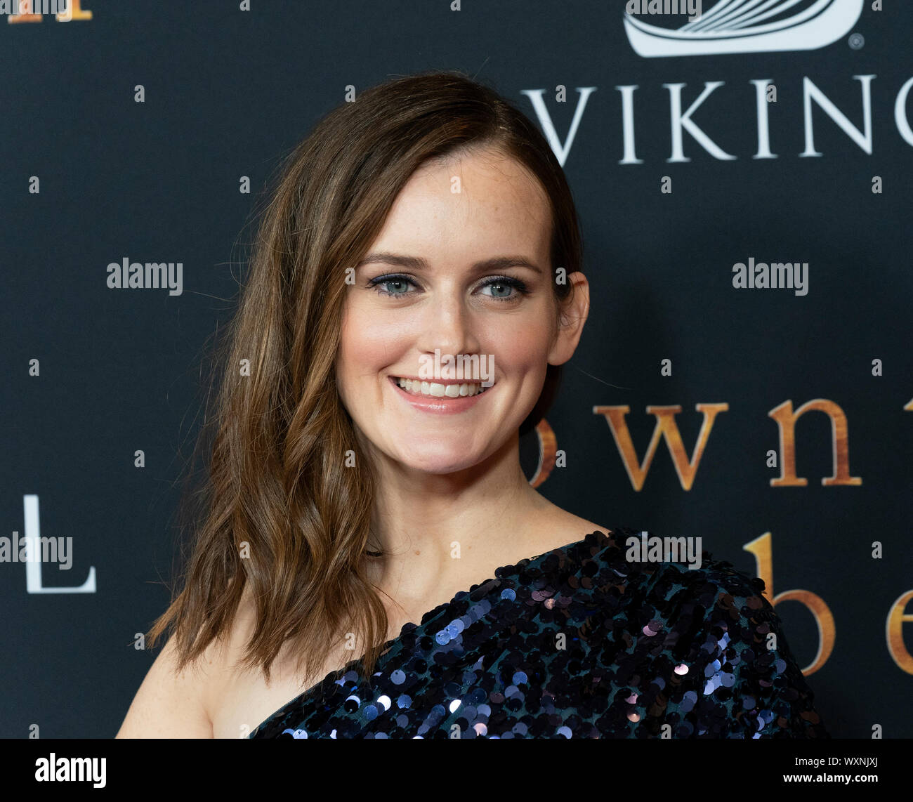 Sophie McShera attend the "Downton Abbey" New York premiere at Alice ...