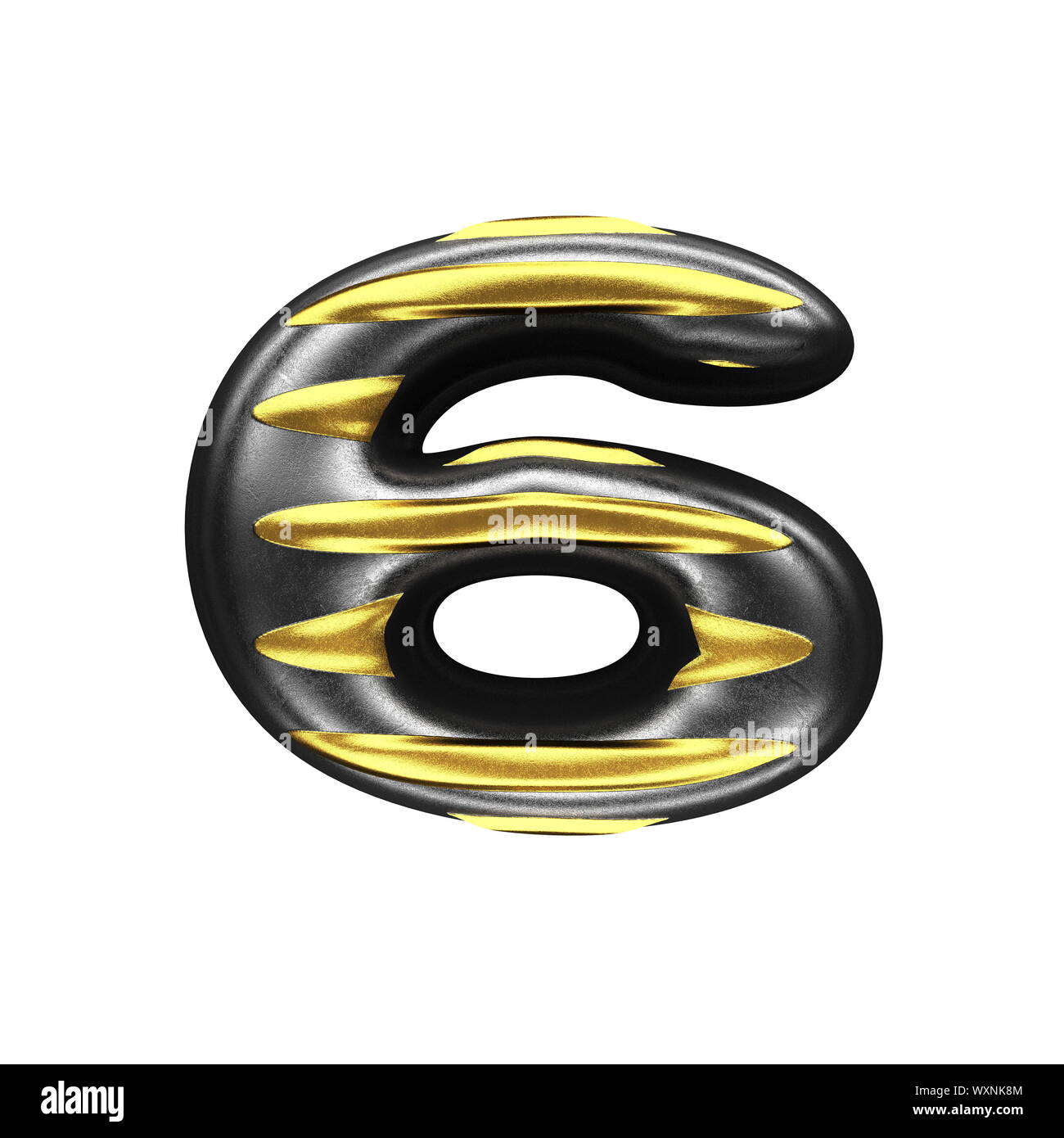 isolated silver figure with gold Stock Photo - Alamy