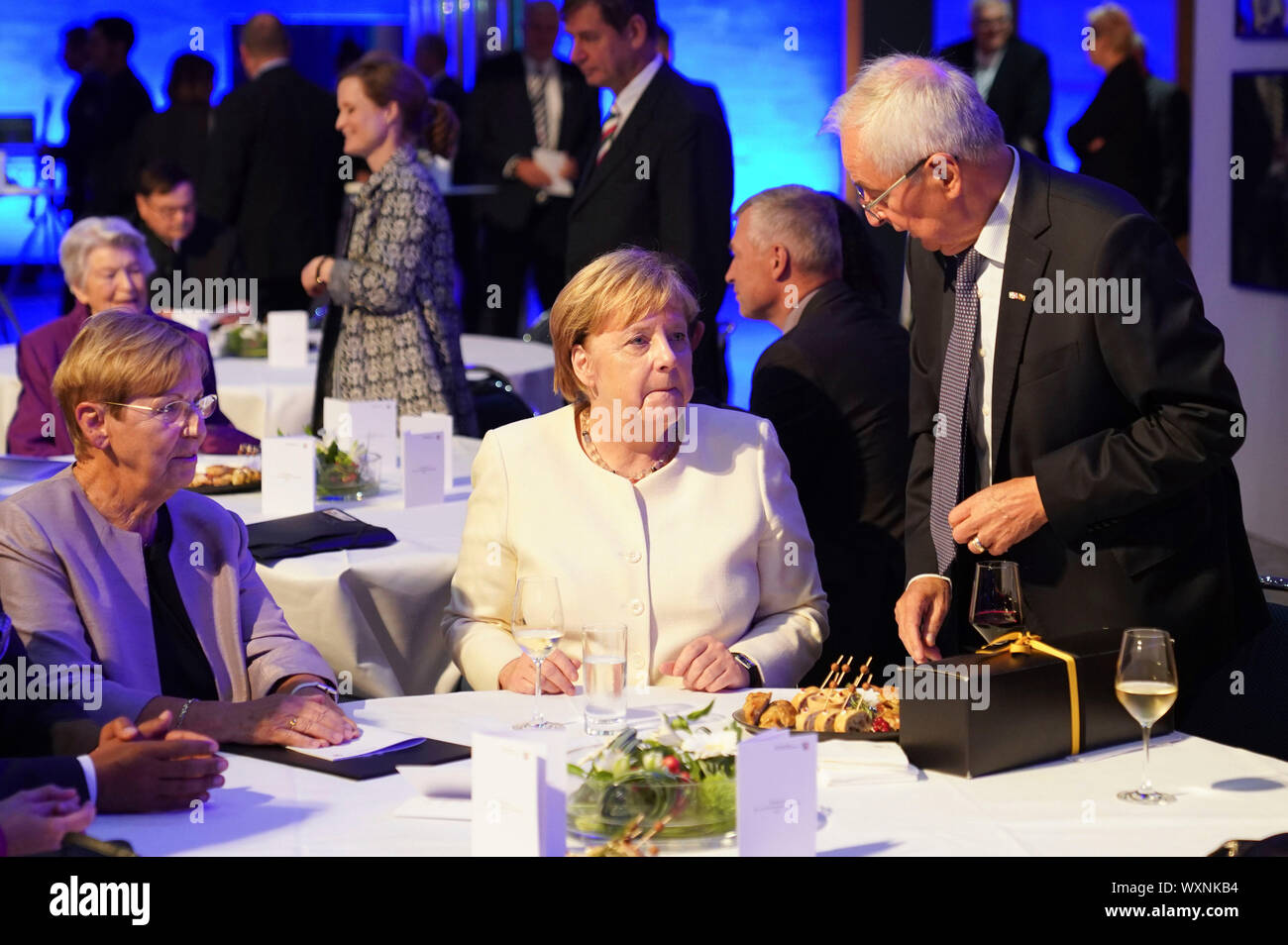 Bonn, Deutschland. 16th Sep, 2019. Mechthild Topfer, Angela Merkel and ...