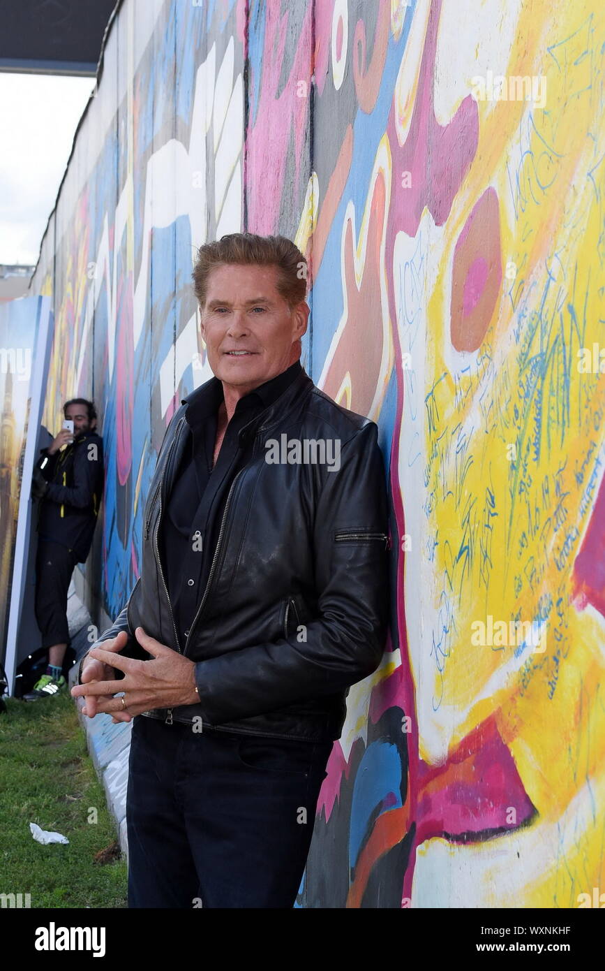 Berlin, Germany. 17th Sep 2019. David Hasselhoff/at the East Side ...