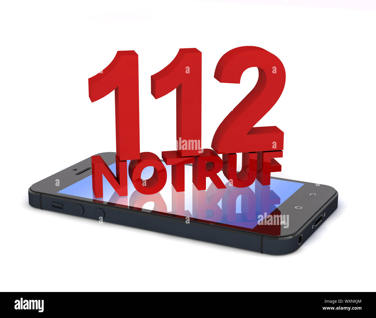 Emergency warning cell Cut Out Stock Images & Pictures - Alamy