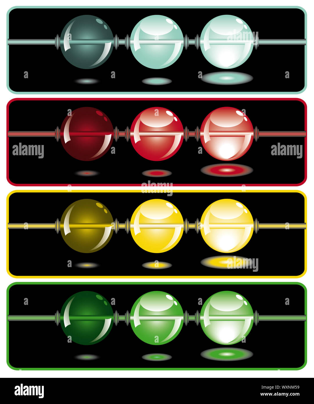 Dark black blue modern gradient Cut Out Stock Images & Pictures - Alamy