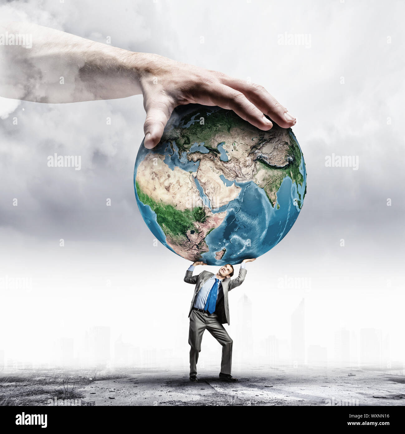 People lift hands god hi-res stock photography and images - Alamy