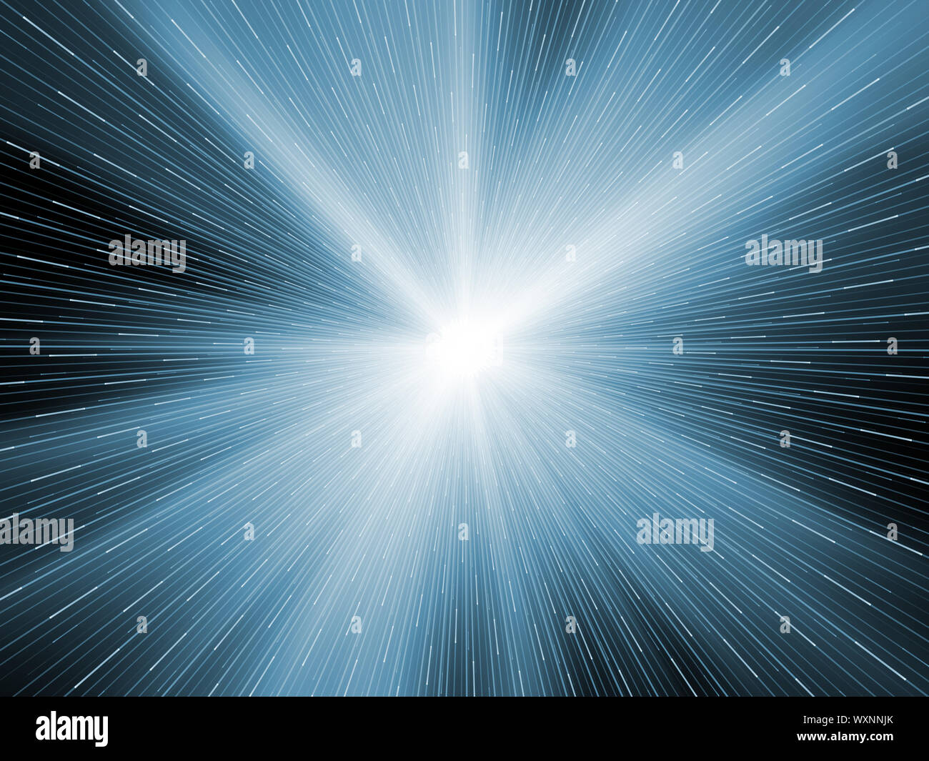 Fractal Burst series. Composition of fractal radial burst pattern on ...