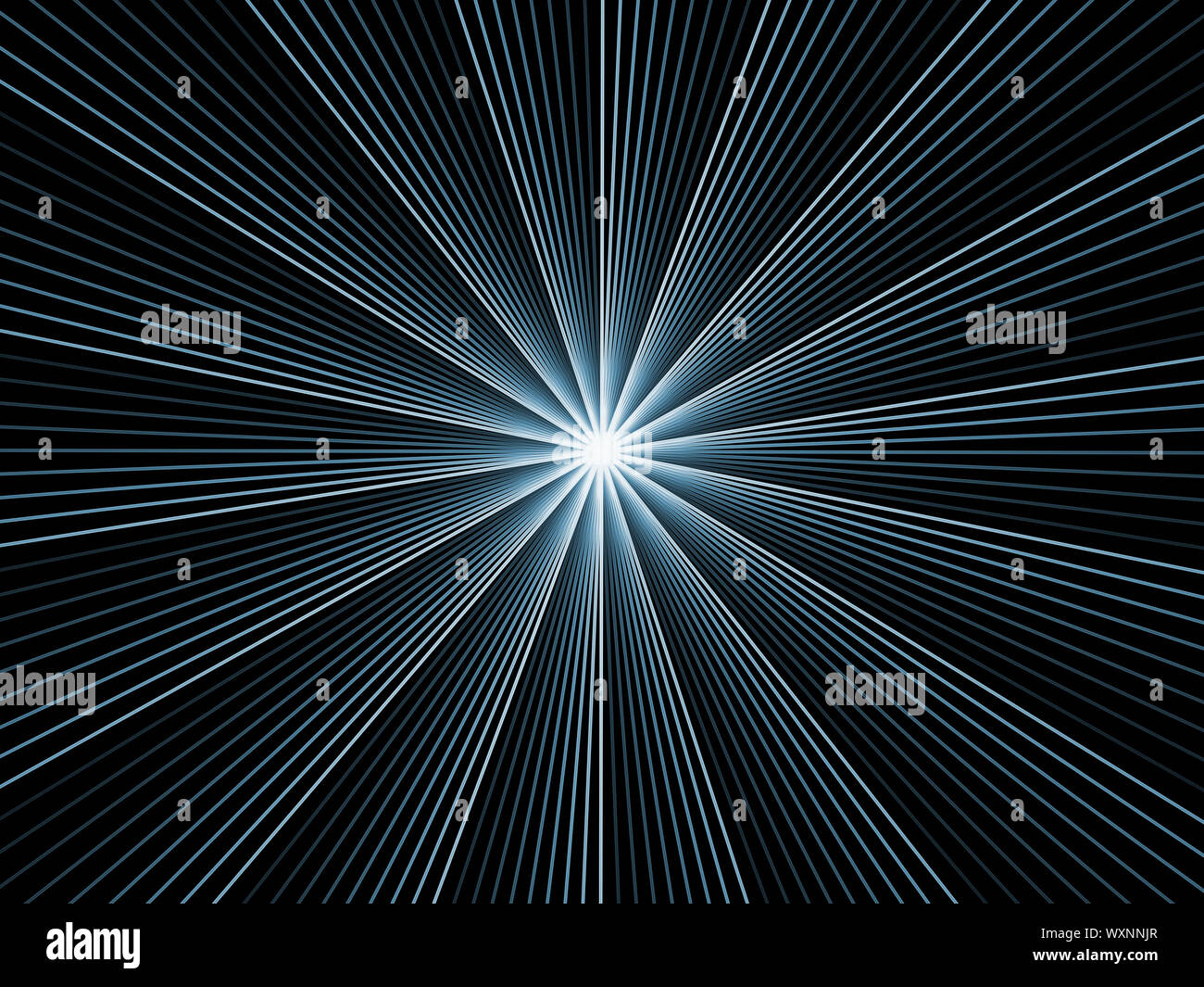 Fractal Burst series. Arrangement of fractal radial burst pattern on ...