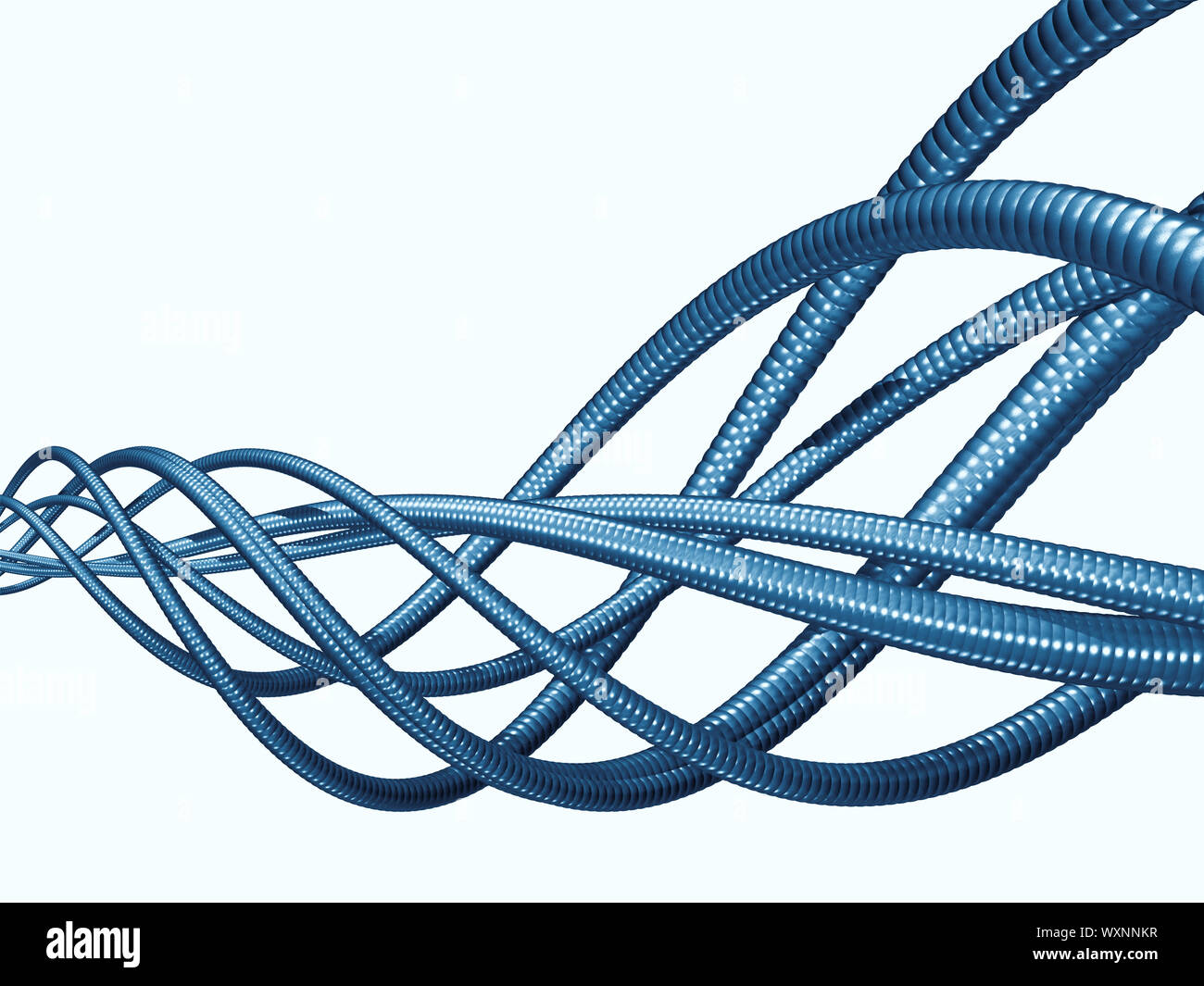 Pure Geometry series. Background of blue spiral elements for your ...