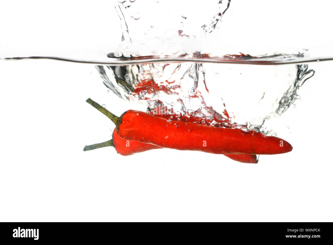 chili pepper cook hot and cold concept Stock Photo - Alamy