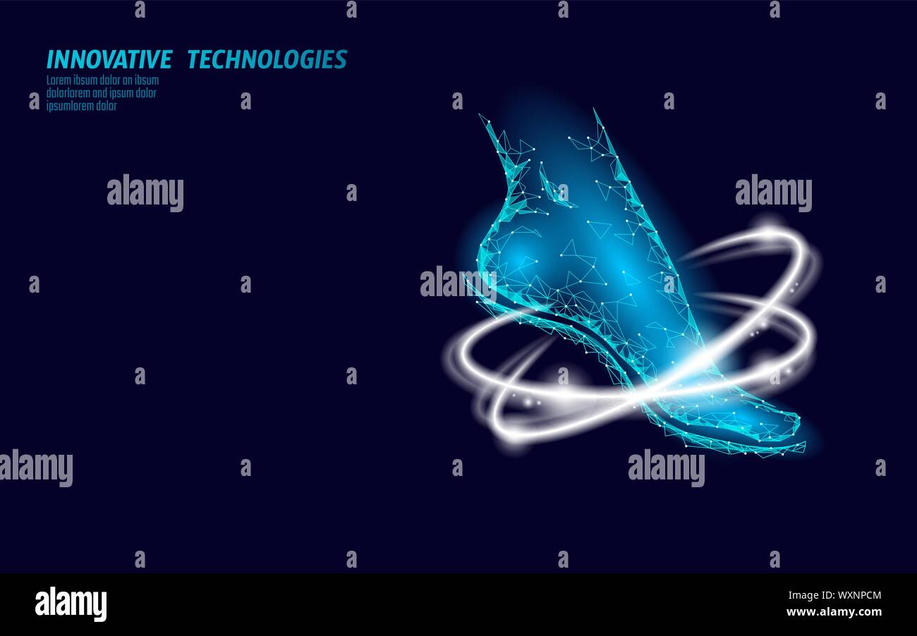 Shoes technology science fitness flexibility. Human woman fitness foot ...