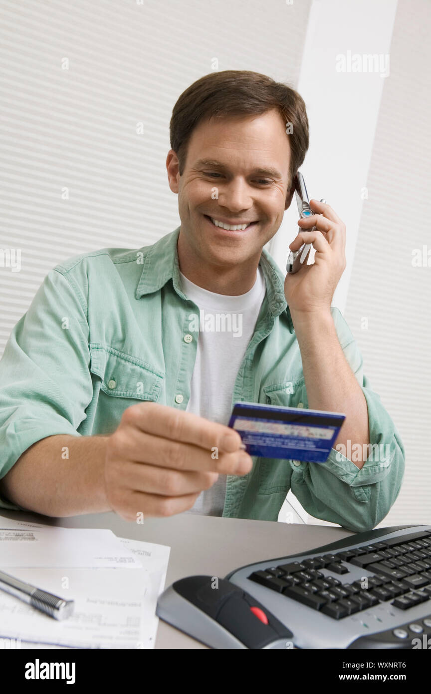 Person using calling card hi-res stock photography and images - Alamy