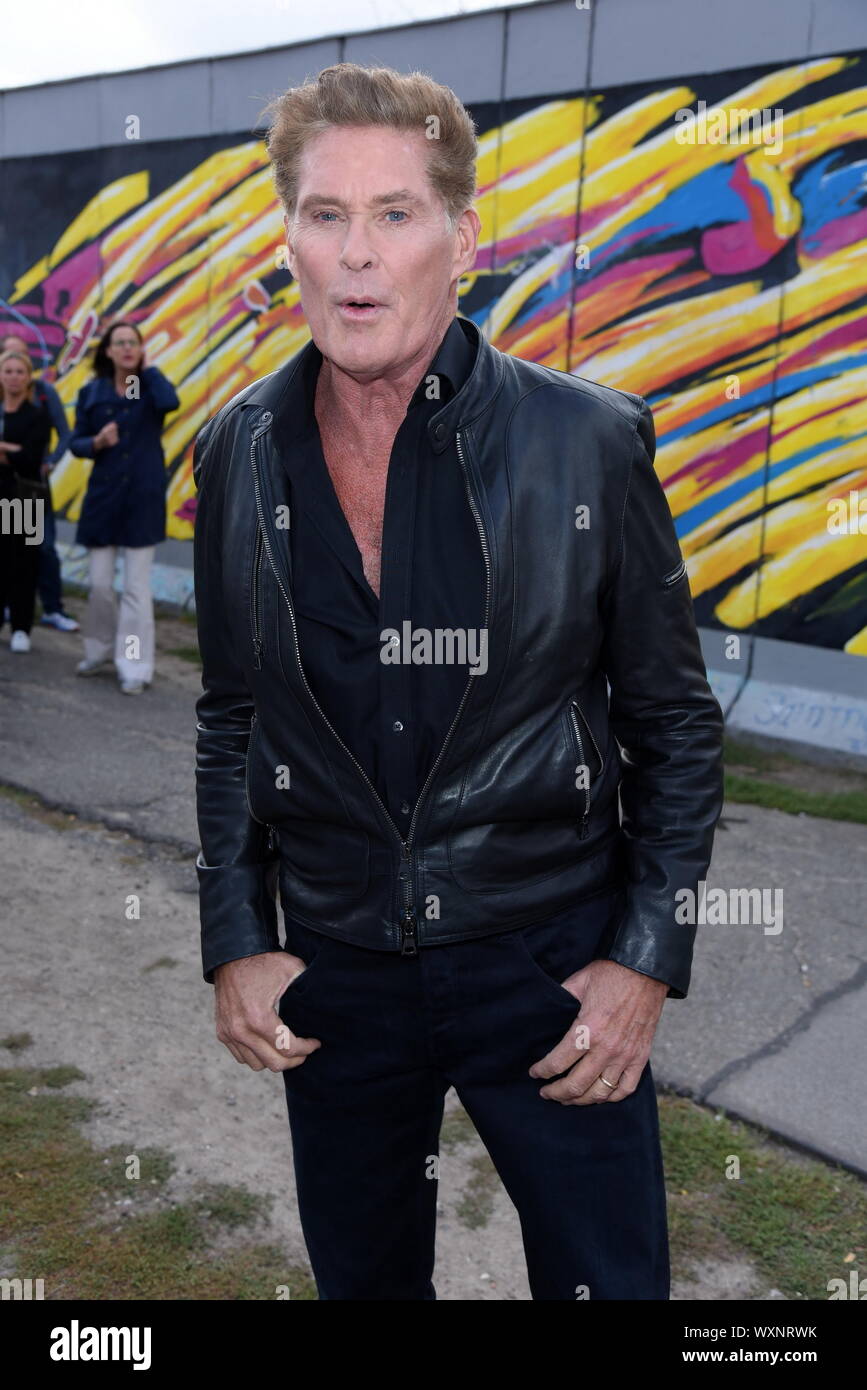Berlin, Germany. 17th Sep 2019. David Hasselhoff/at the East Side ...