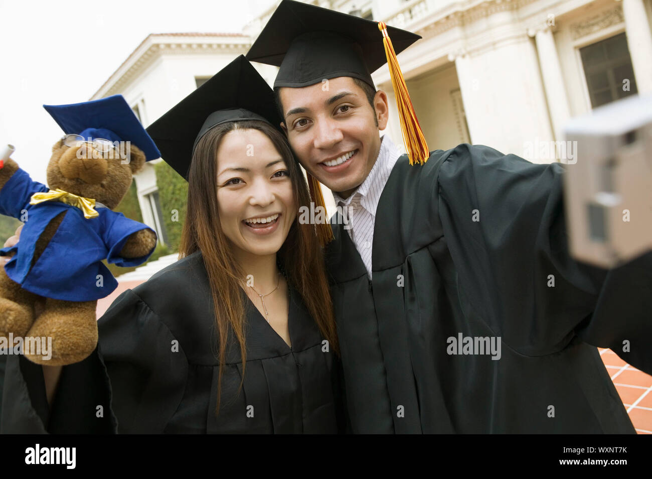 Friends Taking Picture Together at Graduation Stock Photo - Alamy
